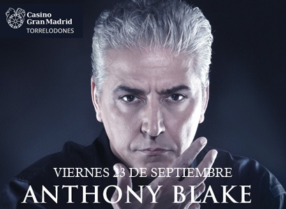 Sorteo, Concurso - Entradas para ver a Anthony Blake